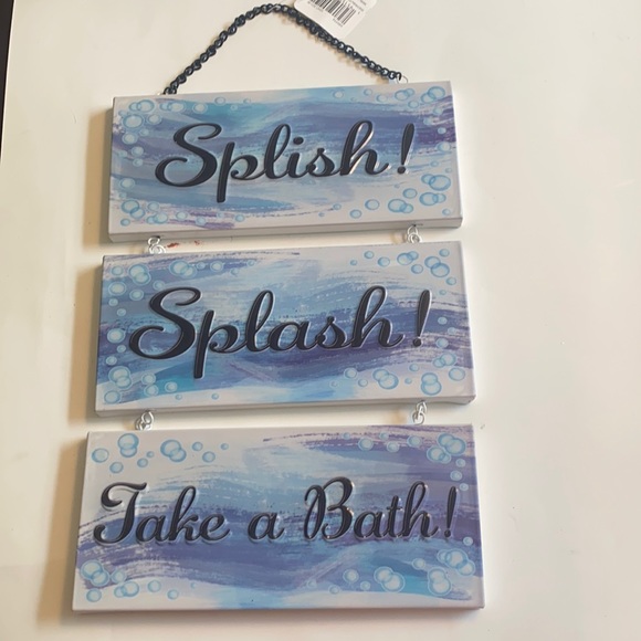 Ashland | Wall Decor | Splish Splash Take A Bath Bathroom Wall Hanging ...